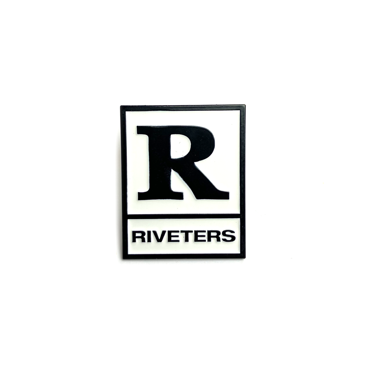 Rated R Enamel Pin – Riveters Merch